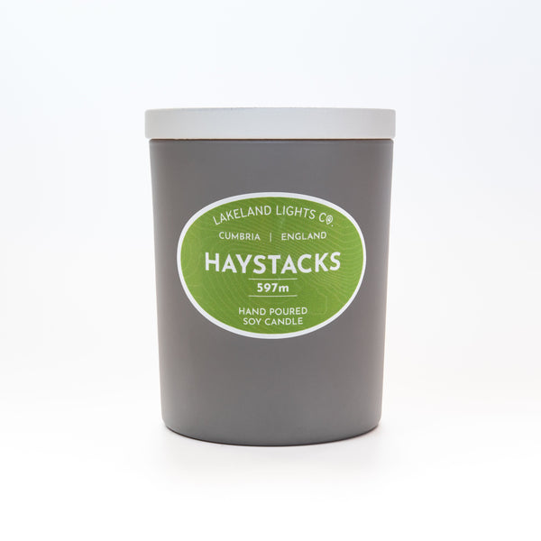 Haystacks Luxury Candle | Fell Range | Lakeland Lights Co - Lakeland ...